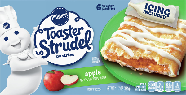 Pillsbury Toaster Strudel Apple
