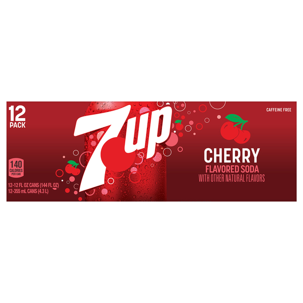 7up Cherry Flavored Soda