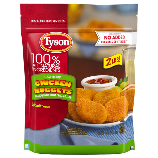 Tyson Fully Cooked Breaded Chicken Nuggets