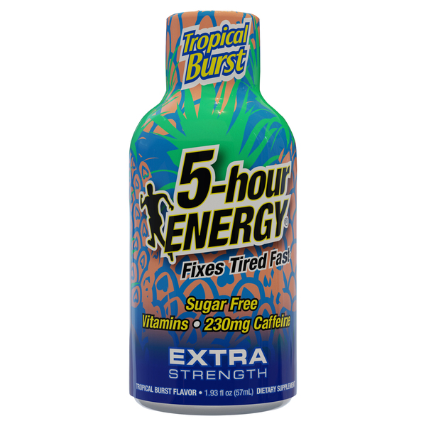 5-hour Energy Tropical Burst Extra Strength Shot