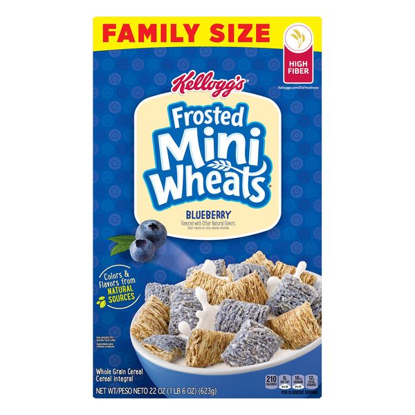 Kellogg'S Frosted Mini Wheats Blueberry | Fig App